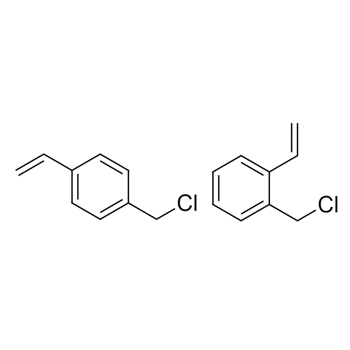 Chloromethylstyrene, 43% para, 57% meta, ≥ 97% | Polysciences, Inc.